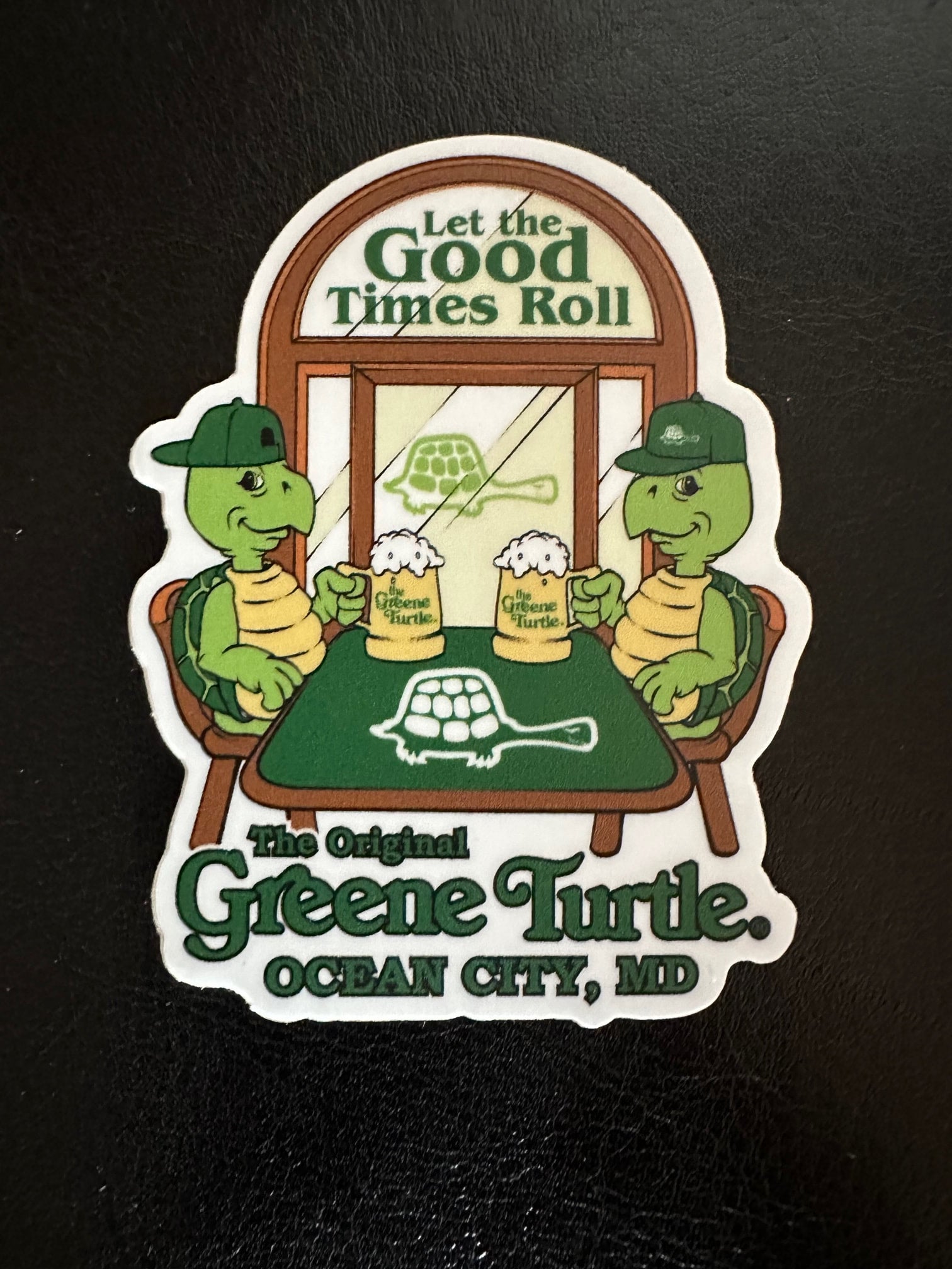 Let the Good Times Roll Sticker | The Original Greene Turtle Apparel