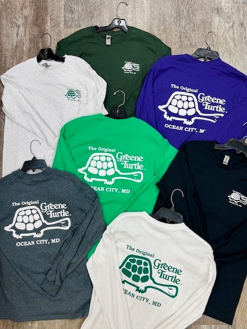 Long Sleeve Turtle Tees | The Original Greene Turtle Apparel